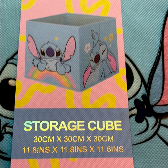 Disney | Storage & Organization | Lilo And Stitch Storage Cube Nwot ...